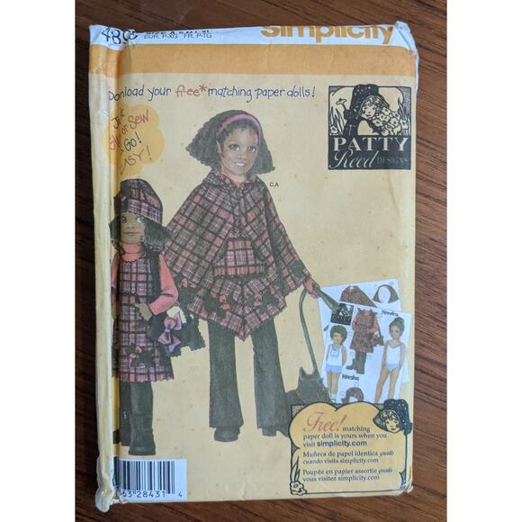 Simplicity | Other | Uncut Simplicity 4898 Patty Reed Separates Sizes ...